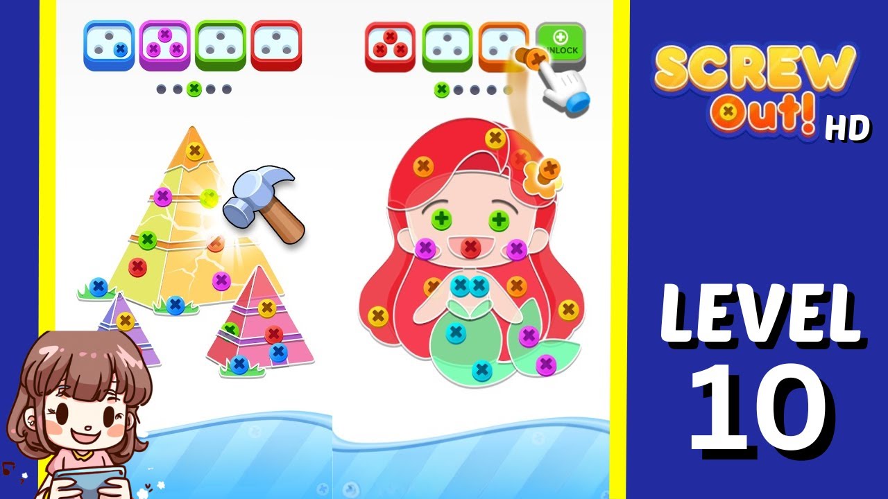 Screw Pin Out Level 10 Solution Walkthrough - YouTube