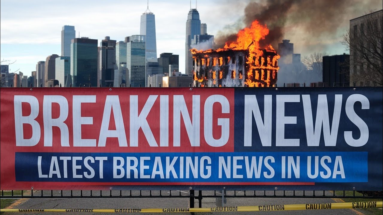 Today’s Breaking News in USA! 🇺🇸 | Catastrophic Fire Breaks Out in a ...