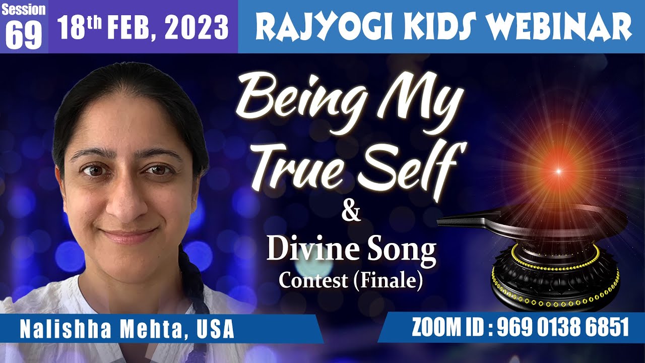 Rajyogi Kids 69 - Being My True Self || Nalishha Mehta, USA || 18 FEB ...