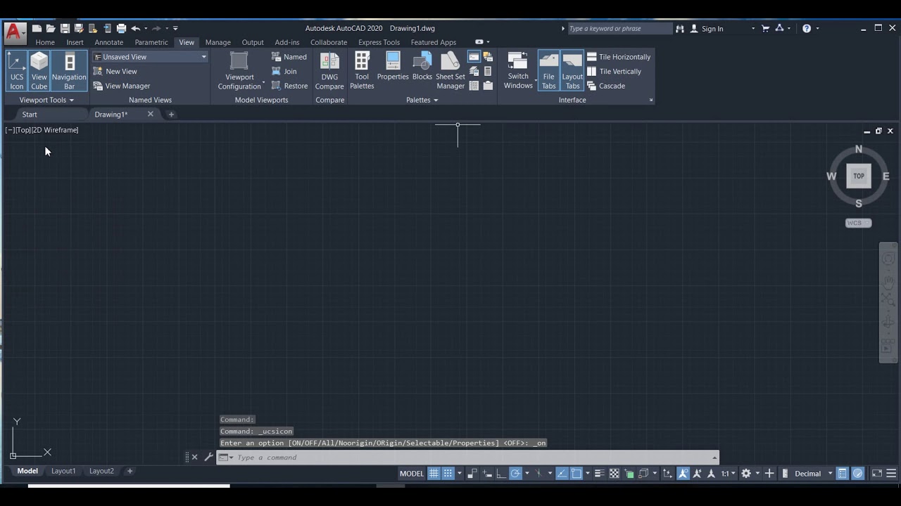 AutoCAD Ucs Icon Is Missing YouTube autocad-ucs-icon-is-missing-youtube