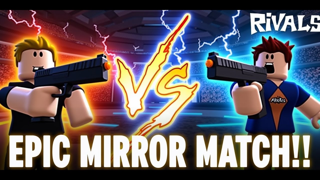 EPIC Roblox Rivals Mirror Match Battle! 🔥 Who Will Win? - YouTube