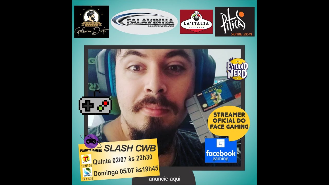 Slash Cwb entrevista com o streamer oficial do Face Gaming Planeta ...