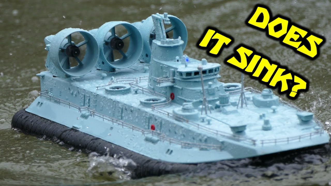 BRUSHLESS RC HOVERCRAFT HG-C201 - This Is A Strange One! - YouTube