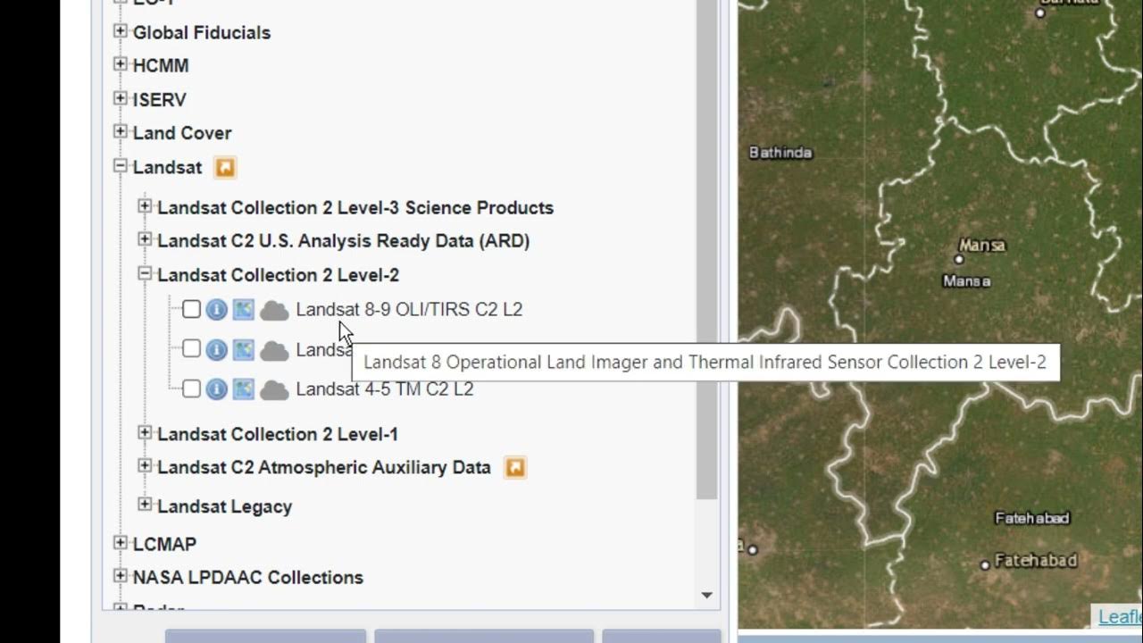 How to select satellite image for crop yield prediction model - YouTube
