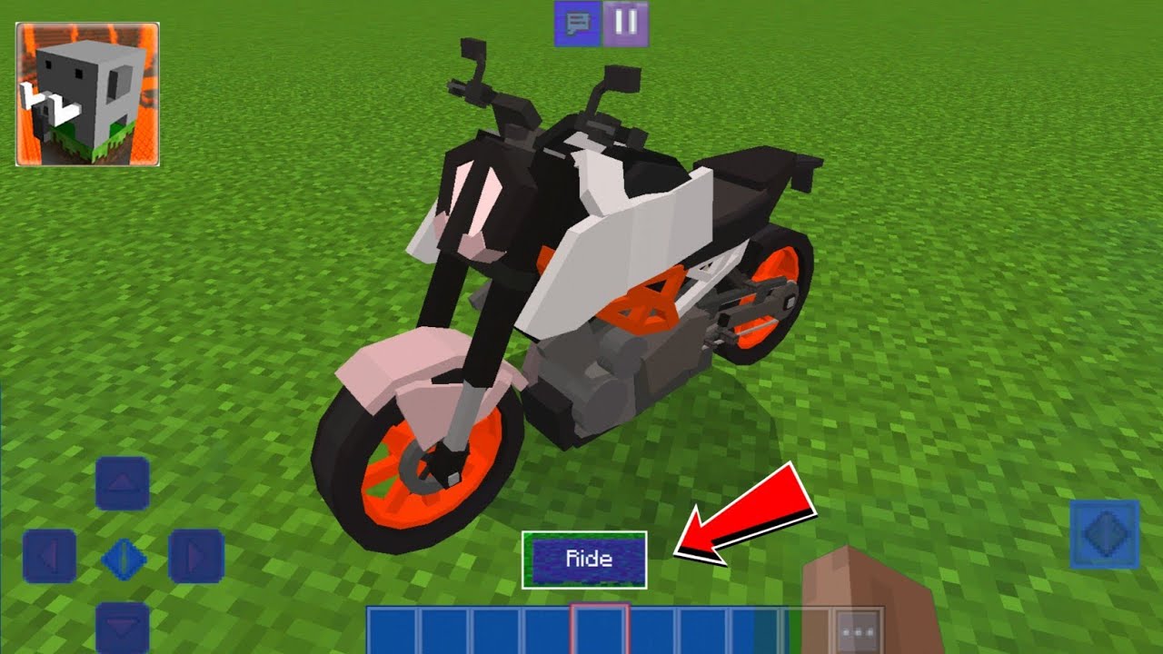 How to Make a SUPER BIKE in Craftsman - YouTube