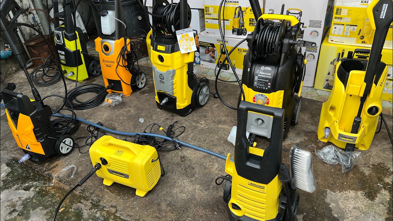 Báo giá máy rửa xe gia đình Ryobi, Karcher, Annovi 11/10/2023| ☎ ...