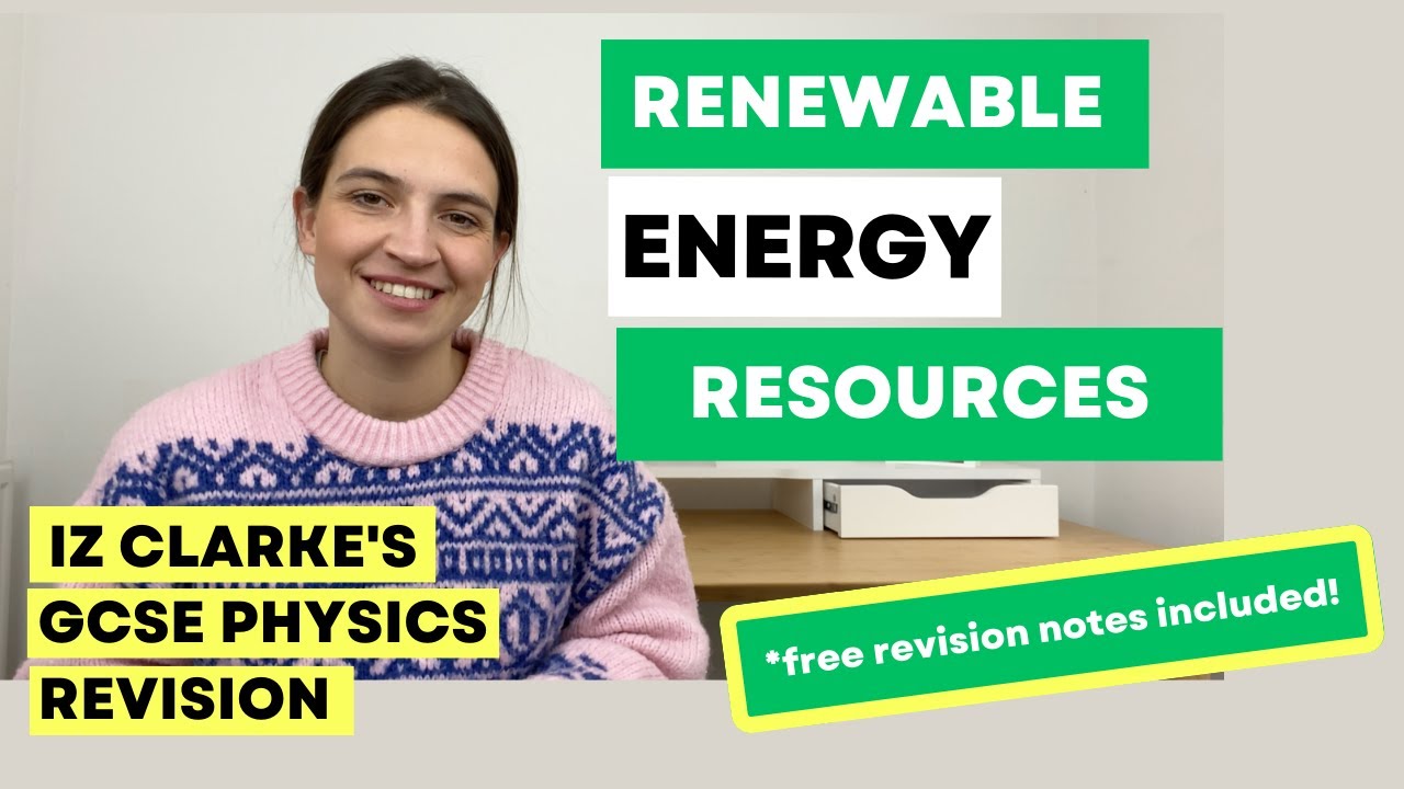 GCSE Renewable Energy Resources - YouTube