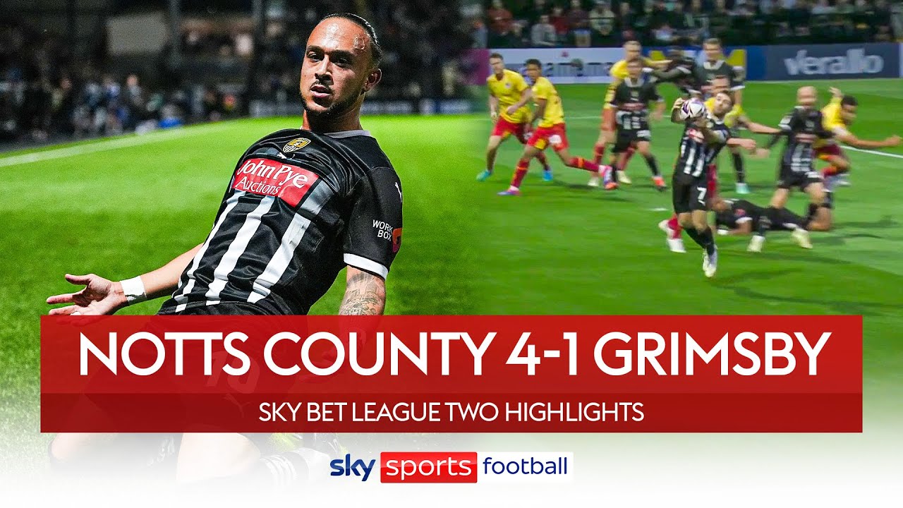 Controversial goals in resounding Notts County victory 👀 | Notts County ...