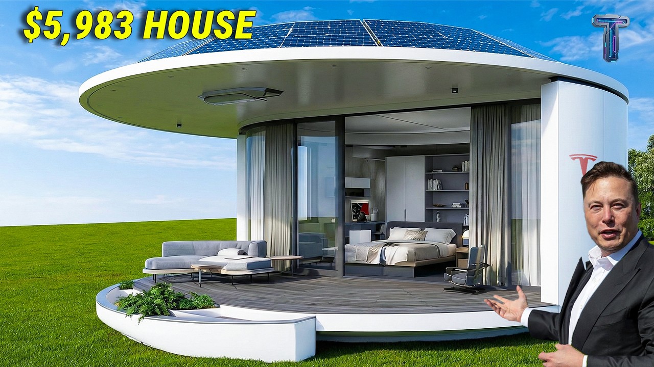 $5,983 Tesla House is Finally HERE – The Retirement Game Changer - YouTube