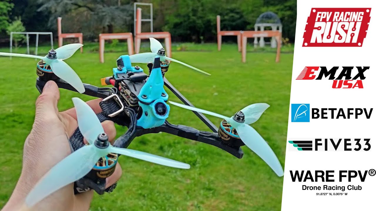 First practice of the year: FPV Drone Racing - YouTube