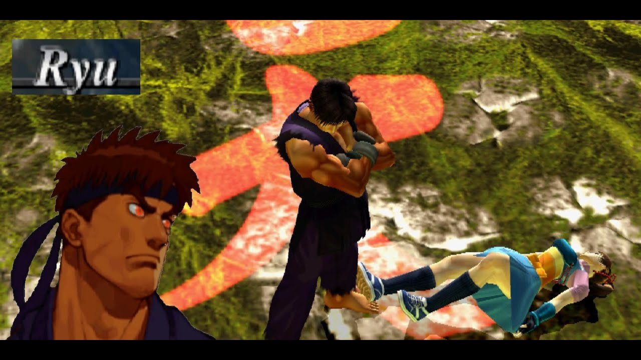 Street Fighter EX3 - Evil Ryu playthrough - YouTube