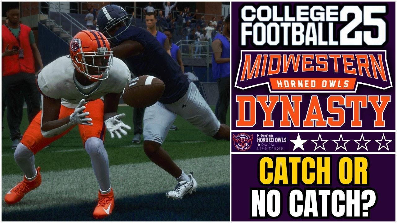 Rivalry Game Gets Decided Late Midwestern One Star College Football 25 ...