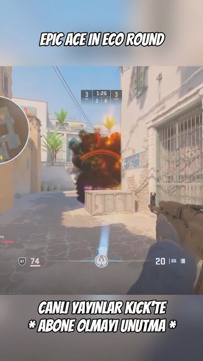 EPIC ACE IN ECO #cs2 #gameplay #csgo #gaming #games #gamingvideos #shorts #shortvideo #short ...