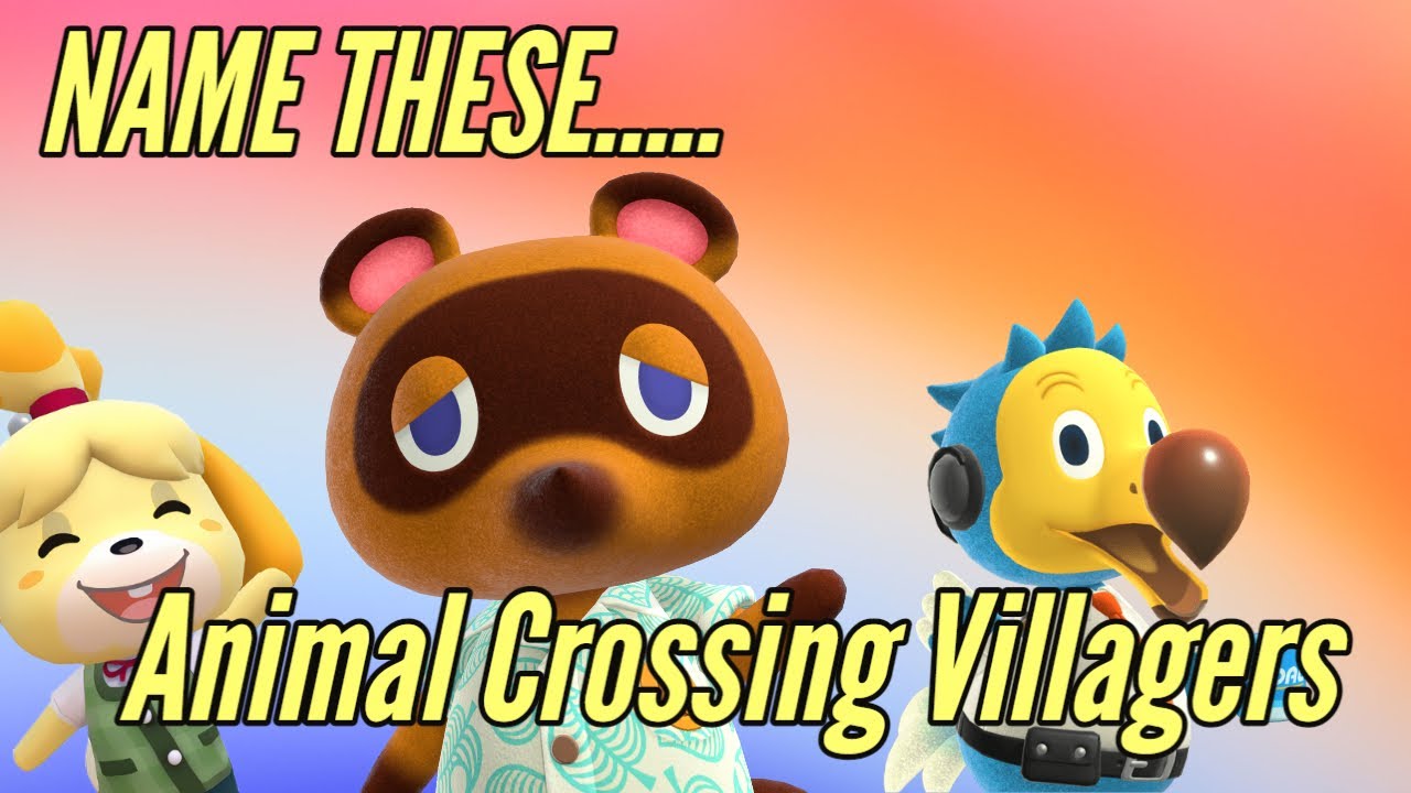 Animal Crossing Villagers Quiz YouTube animal-crossing-villagers-quiz-youtube