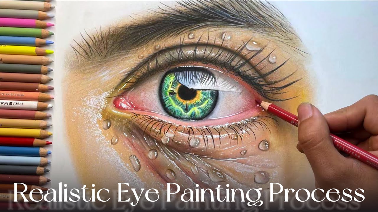 Hyperrealistic Eye Drawing: Unveiling the Soul - YouTube