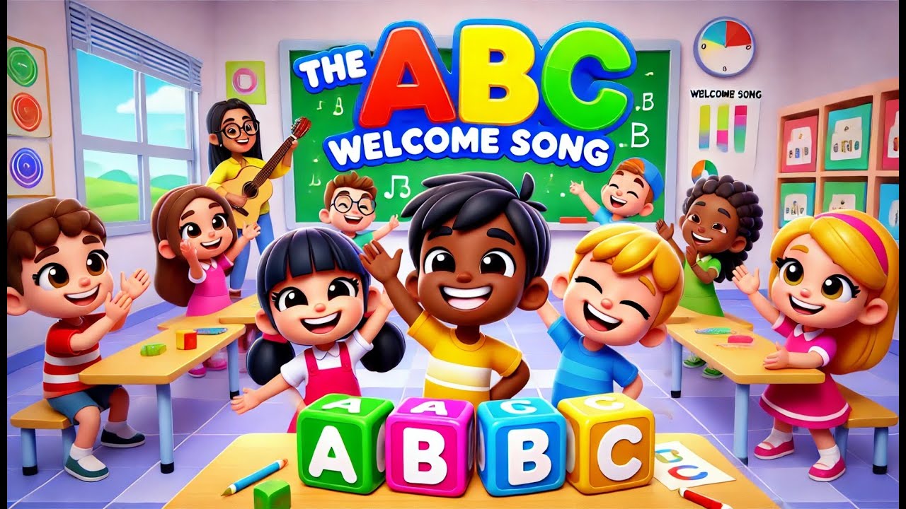 🎵 The ABC Welcome Song | Fun & Educational Kids Song for Learning the ...
