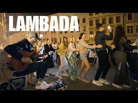 Nobody Expected This LAMBADA Street Moment… The Crowd Went Wild 😱