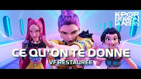 K-Pop Demon Hunter chansons en français - YouTube