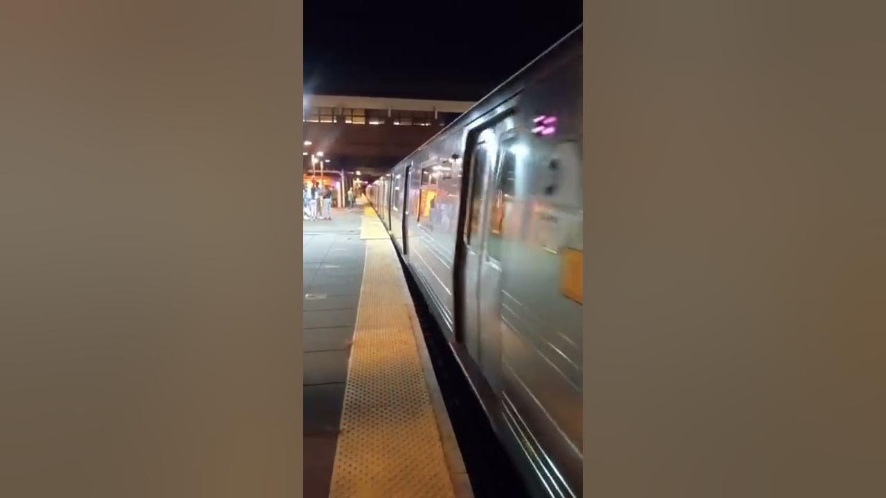 R68A (S)huttle train aka Prospect Park bound leaving for Coney Island Yard - YouTube