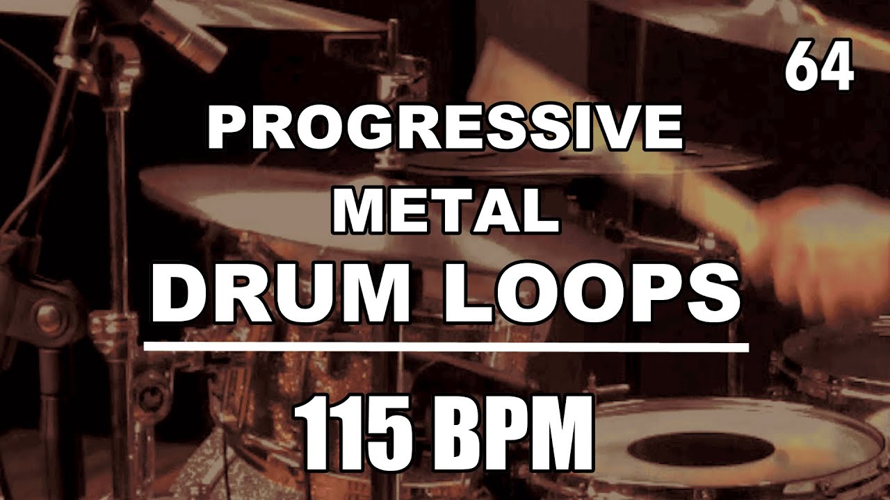 Progressive Metal I Drum Loops I 115 BPM I Full Arrangement - YouTube