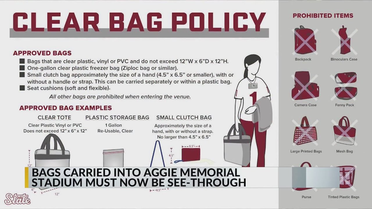 Coliseum Usc Bag Policy