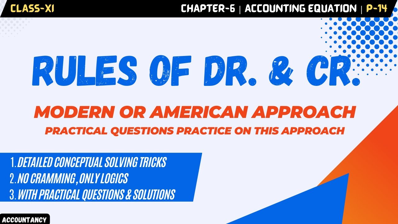 82 | Rules of Dr. & Cr. | Practical Past Exam Q's on Modern Approach ...