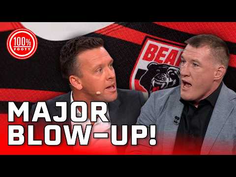 James Bracey sees RED after Gal savages the Bears! | 100% Footy