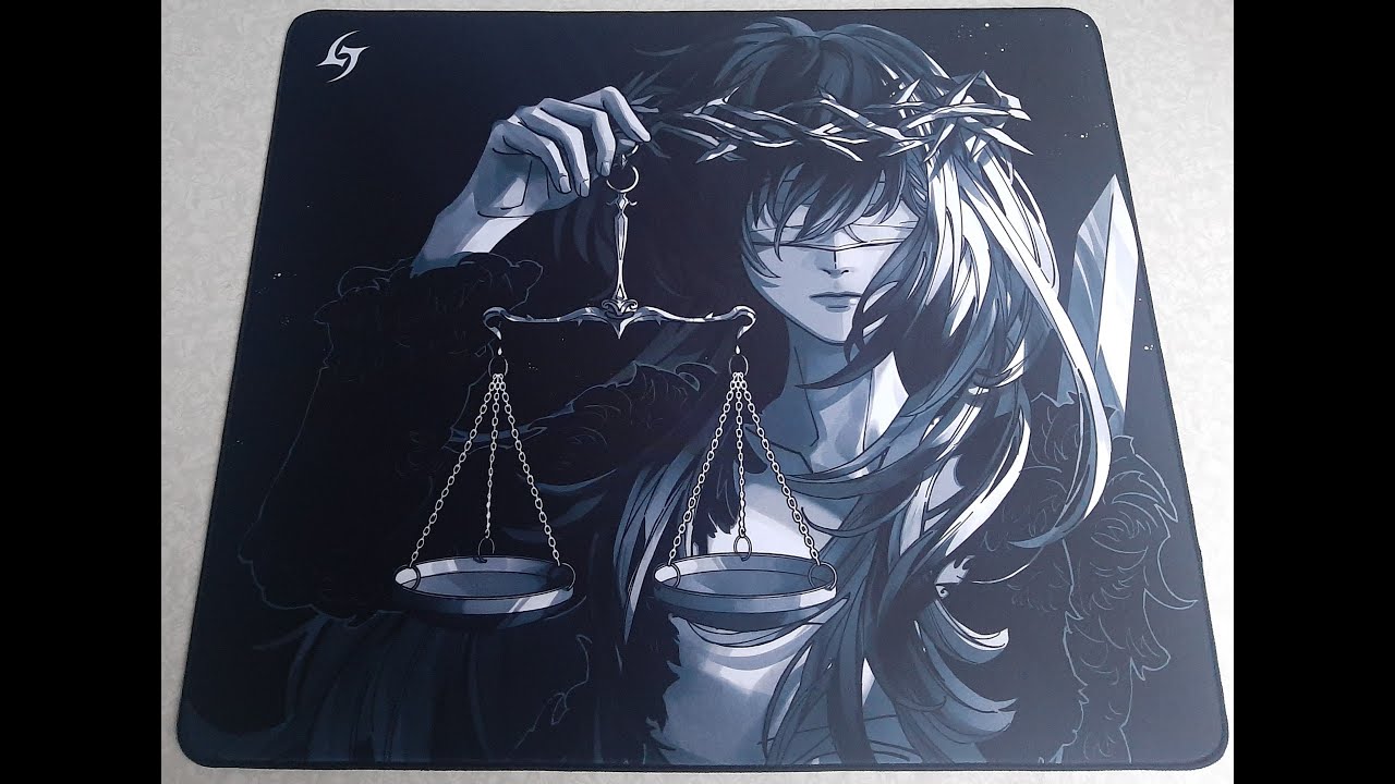 MELHOR MOUSE PAD CONTROL QUE TEM GALERA. JUSTICE AIMSTAR... - YouTube