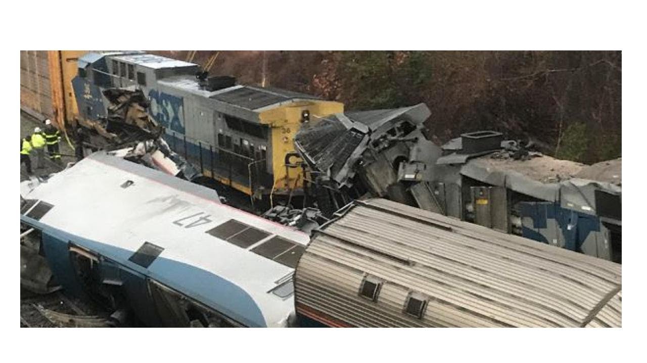 Amtrak, CSX train collision in South Carolina leaves 2 dead, over 100 ...