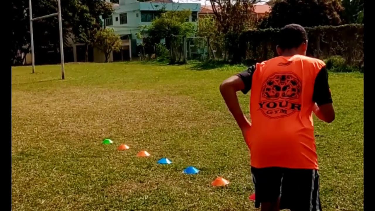 Treino fisico de agilidade e velocidade! futebol!! - YouTube