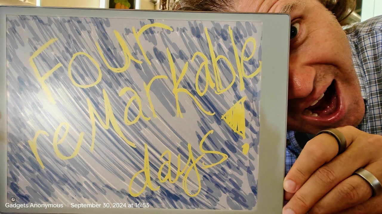 reMarkable Paper Pro Day 1 - YouTube