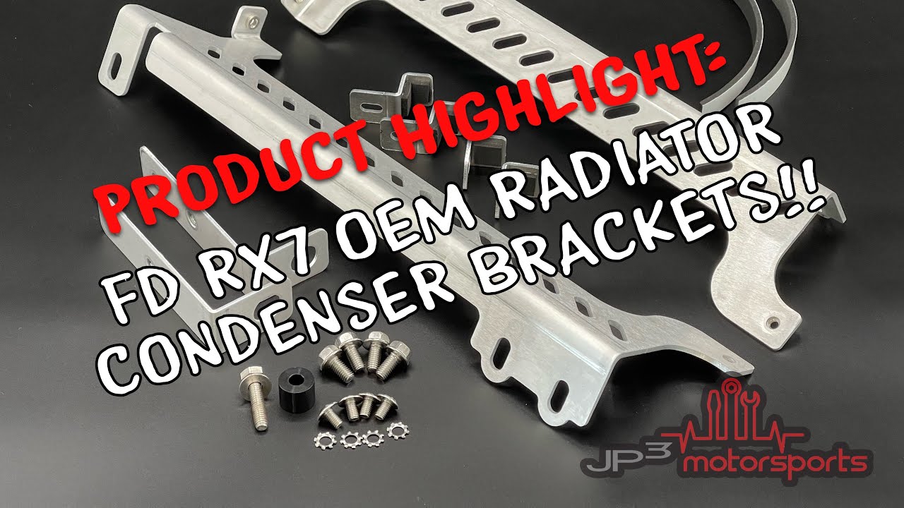 Product Highlight: JP3 MOTORSPORTS FD RX7 OEM RADIATOR CONDENSER ...