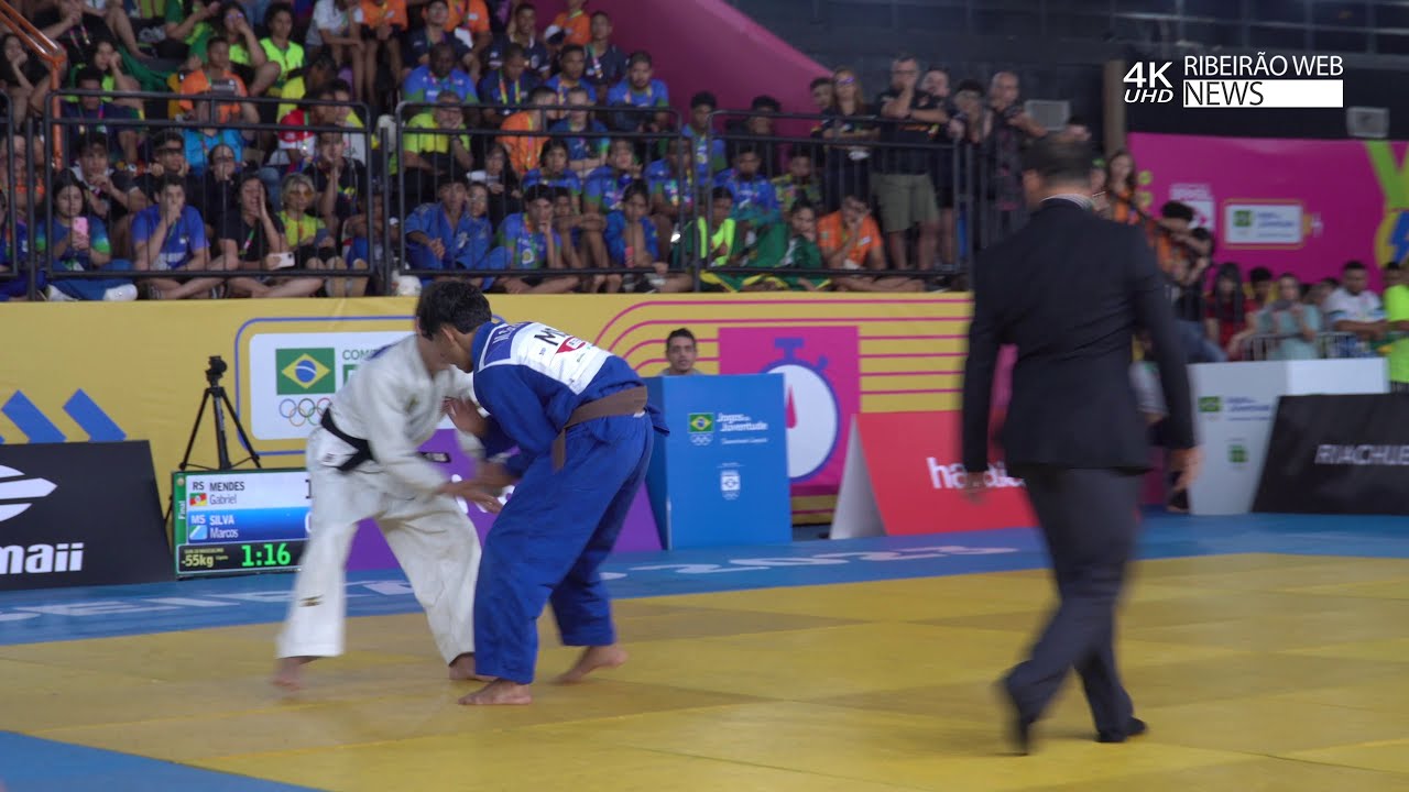 Final do Judô - Jogos da Juventude em 4K UHD - Ribeirão Web News - YouTube