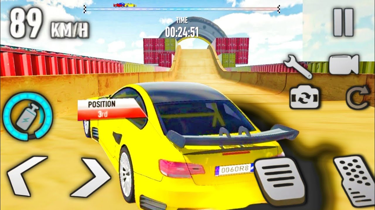 Super Hero Ramps : Mega Ramp Extreme Racing Car - Impossible - Android ...
