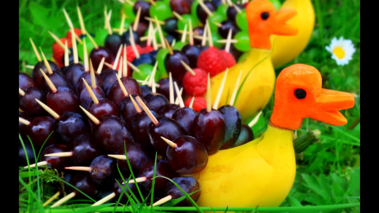 Step By Step: How It's Made Banana Rubber Ducks | Banana Art | Fruit ...