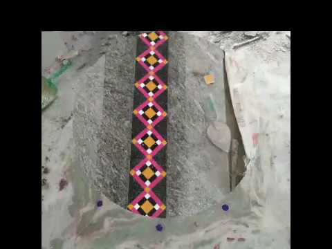 Granite design borders - YouTube