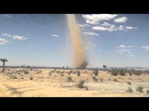 California dust devil - YouTube