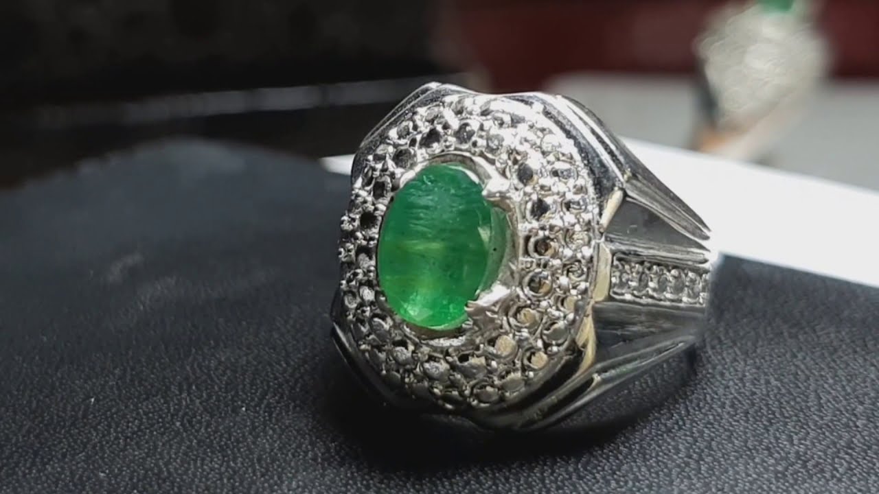 💓ZAMRUD COLOMBIA kode 0150 (natural emerald beryle) dim 8x6x4 mm est ...