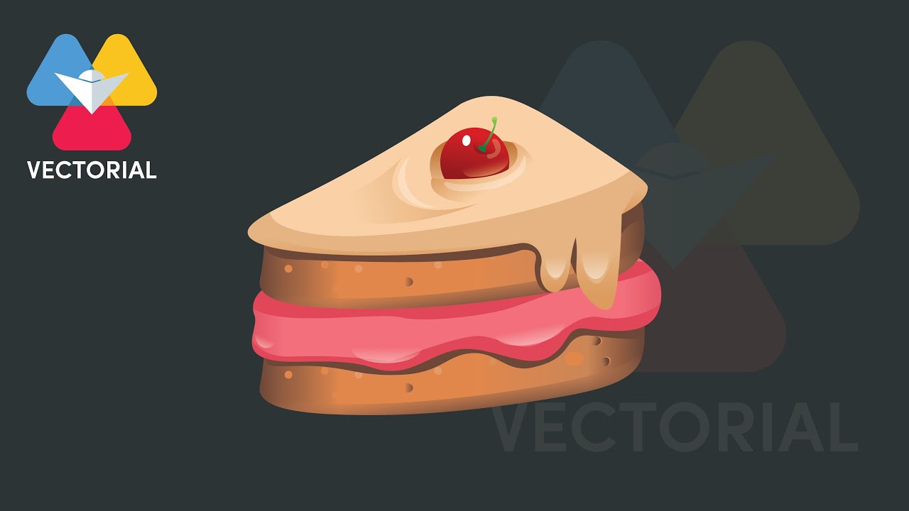 Cake tutorial in Illustrator - YouTube