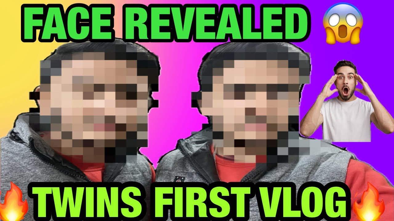 TWINS BROTHER FACE REVEAL VIDEO | MY FIRST VLOG #myfirstvlog # ...