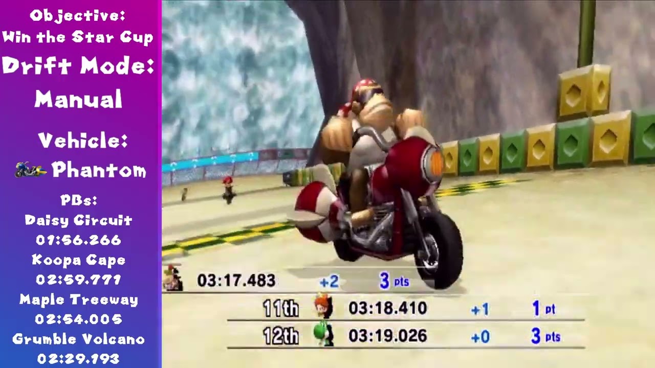 11:06.880 - Star Cup | Funky Kong | Phantom (Mario Kart Wii) - YouTube