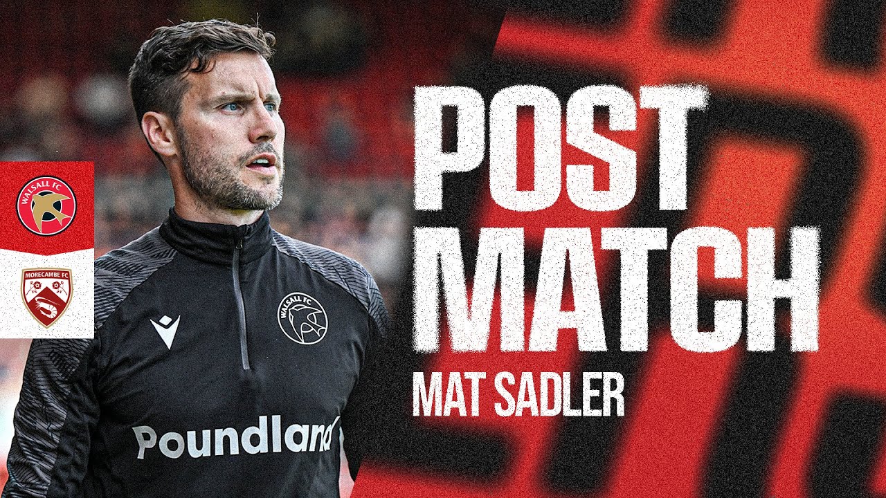 Post-match: Head Coach Mat Sadler pleased with opening day win over ...