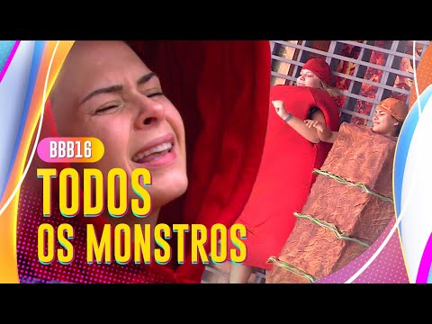 MONSTRO NUCLEAR, CHURRASQUINHO, OLÍMPICO E MAIS  | BIG BROTHER BRASIL 16