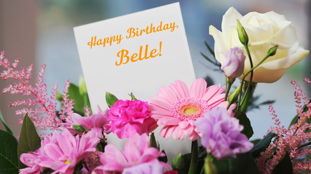 Happy Birthday, Belle! - YouTube
