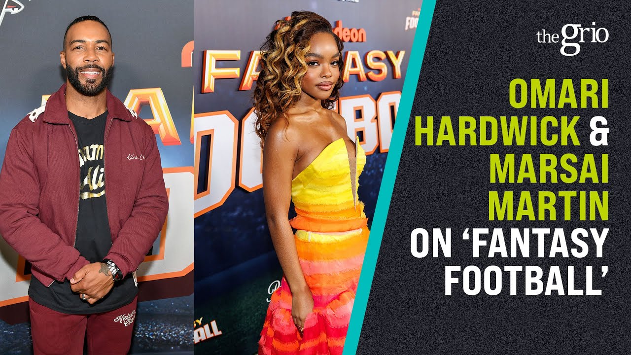 Omari Hardwick & Marsai Martin on 'Fantasy Football' - YouTube