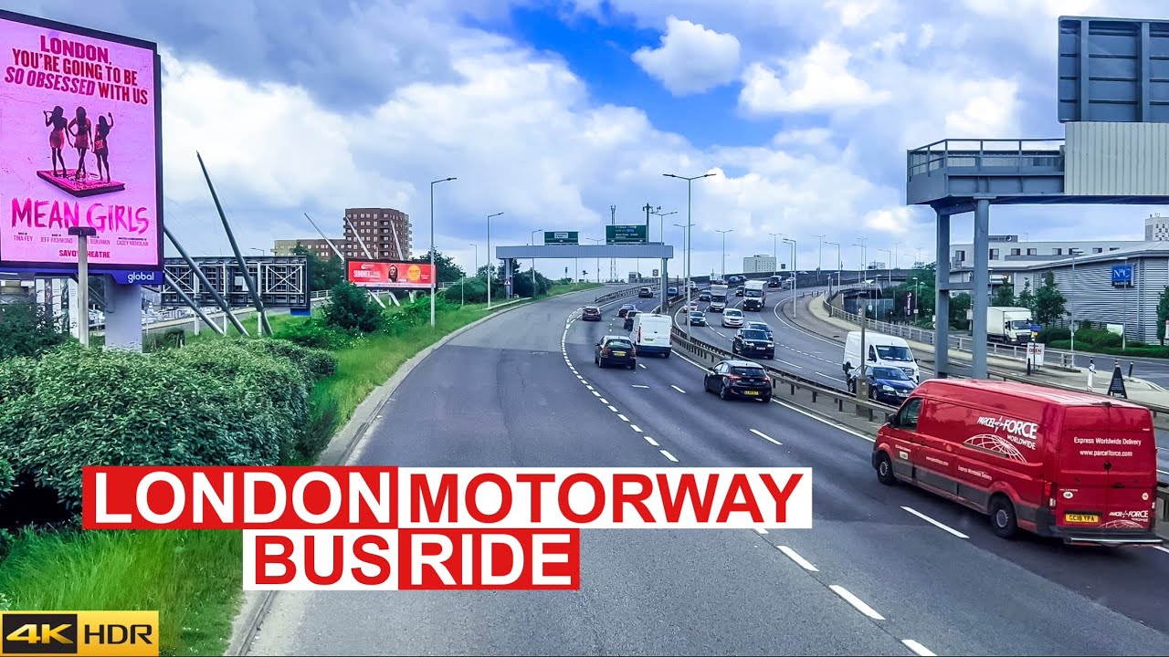 London SUPERLOOP EXPRESS Bus 🚌 SL1 - Walthamstow Central To North Finchley | A406 Bus Ride - YouTube