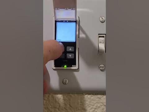 How to program Leviton timer switch to daily saving time - YouTube