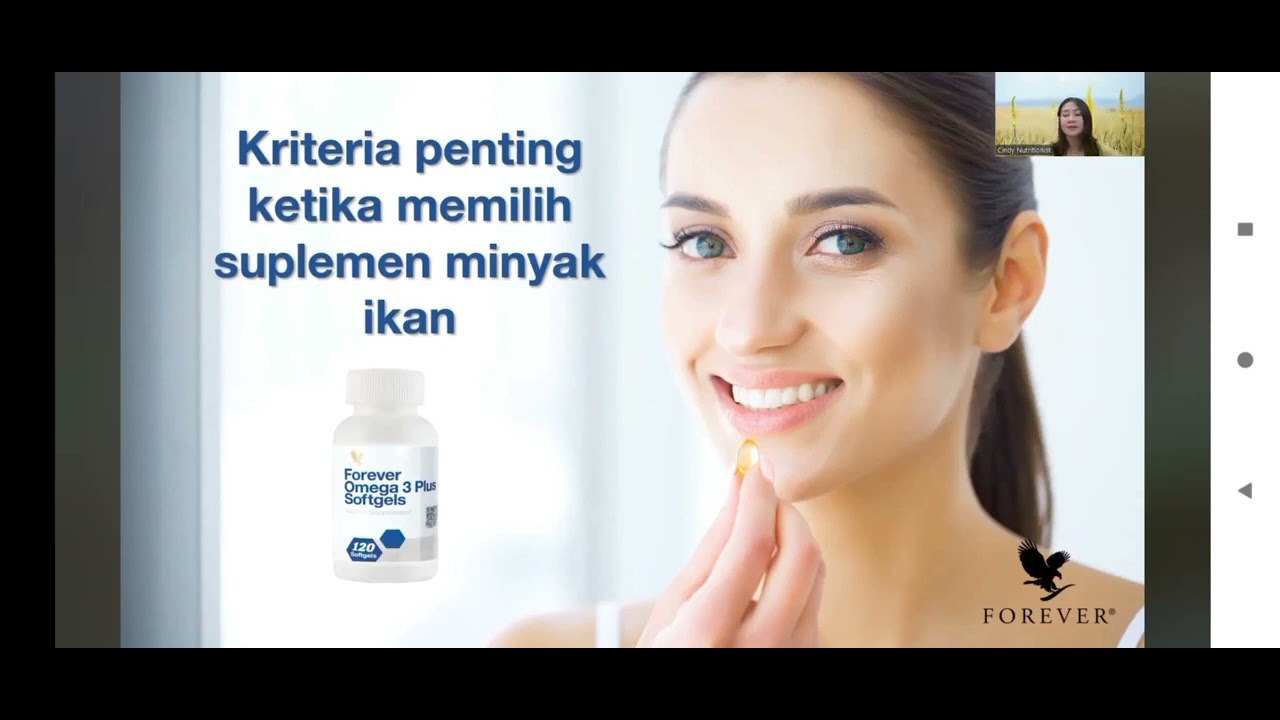Forever Omega 3 plus malay - YouTube