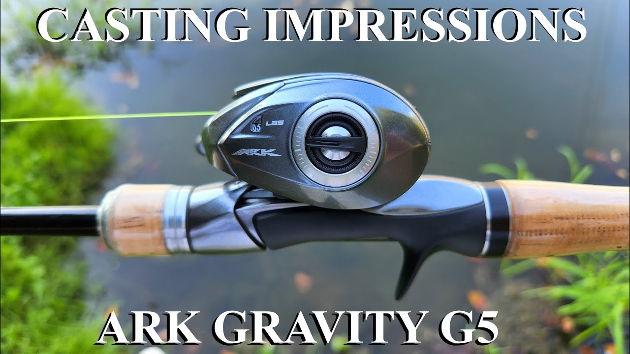 ARK Gravity G5 Baitcaster on the water CASTING IMPRESSIONS... Can it ...