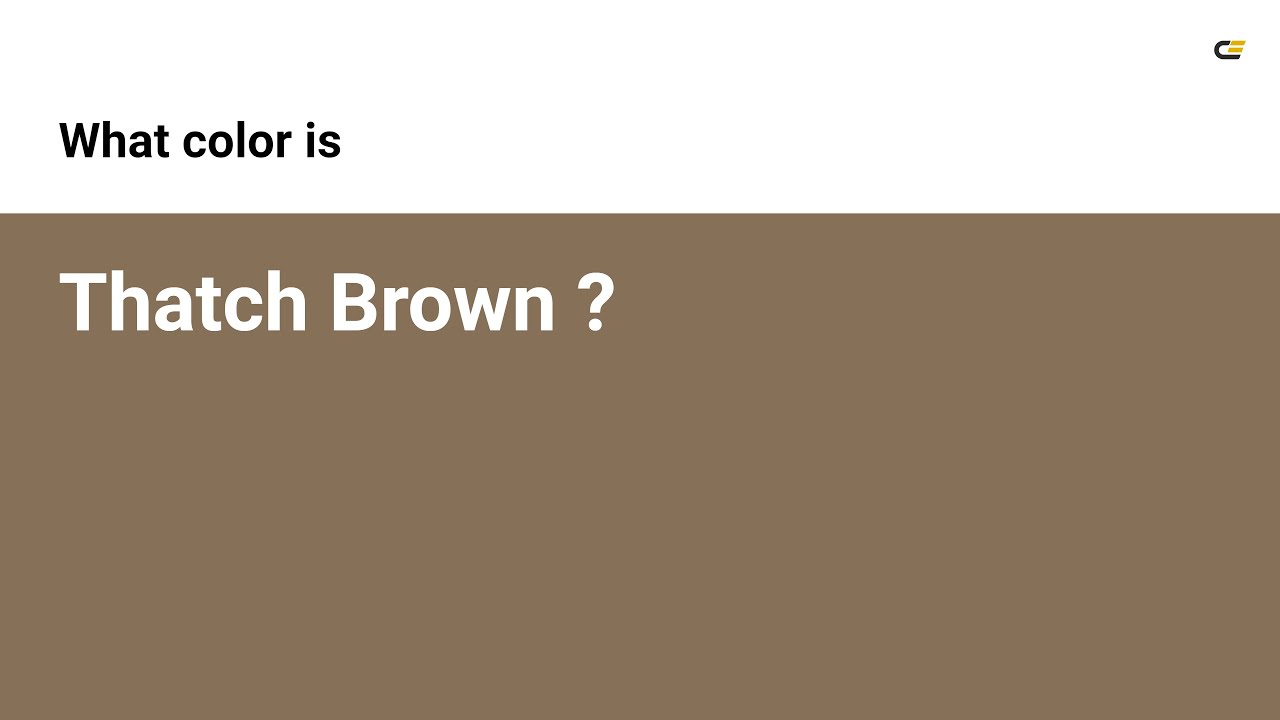 Thatch Brown color #867057 hex color - Brown color - Cool color 867057 ...